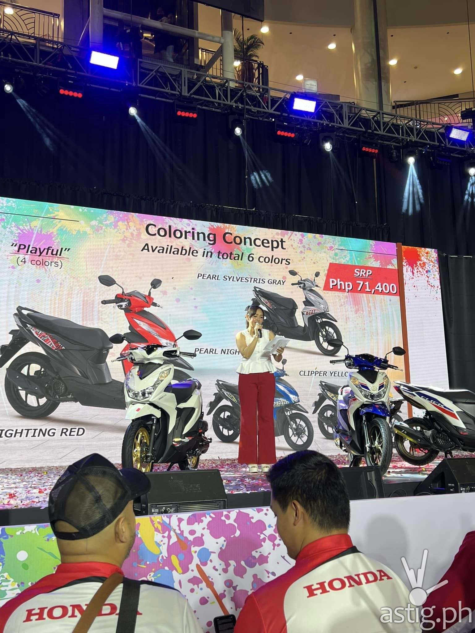 Honda Philippines Launches The All-New BeAT and The 50th Anniversary Limited Edition designed ...