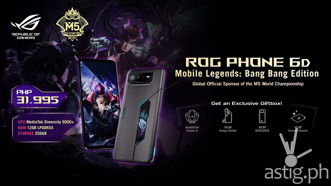 ROG Phone 6D MLBB Edition now official, priced from P31,995 – ASTIG ...