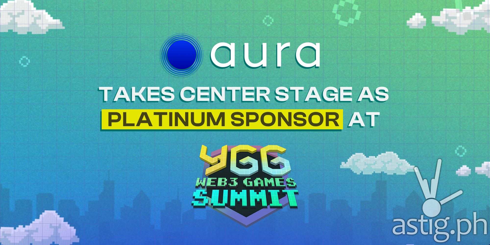 Pinoy gamers can win up to P1.1 Million prize from Aura during YGG Web3 ...
