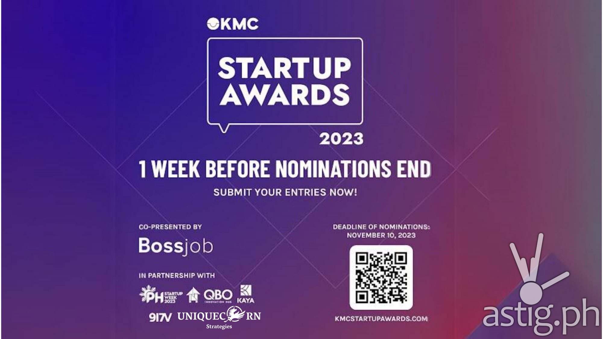 Inaugural KMC Startup Awards to Honor Exceptional Startup Businesses in the Philippines – ASTIG ...