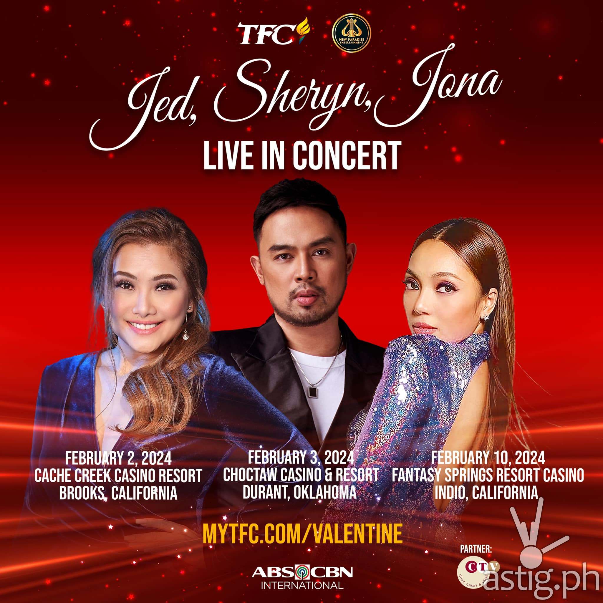 Jed Madela, Sheryn Regis, and Jona Viray announce Valentine’s concerts ...
