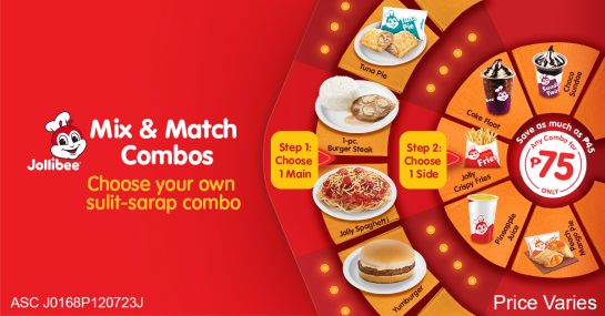 Jollibee mix match combos offer sulit sarap options – ASTIG: Philippine News & Reviews