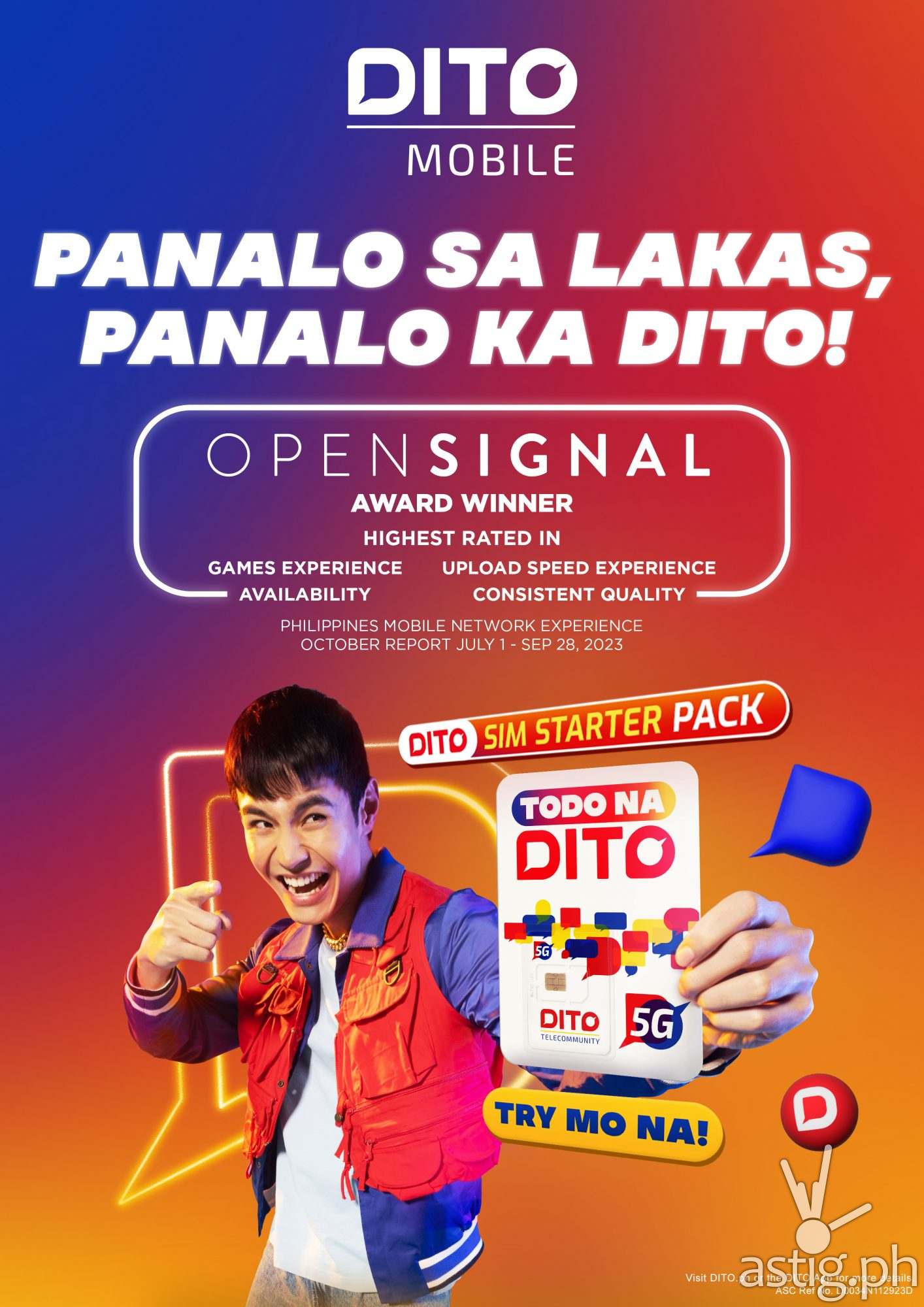 DITO wins OpenSignal Games Experience award for 2024 – ASTIG ...