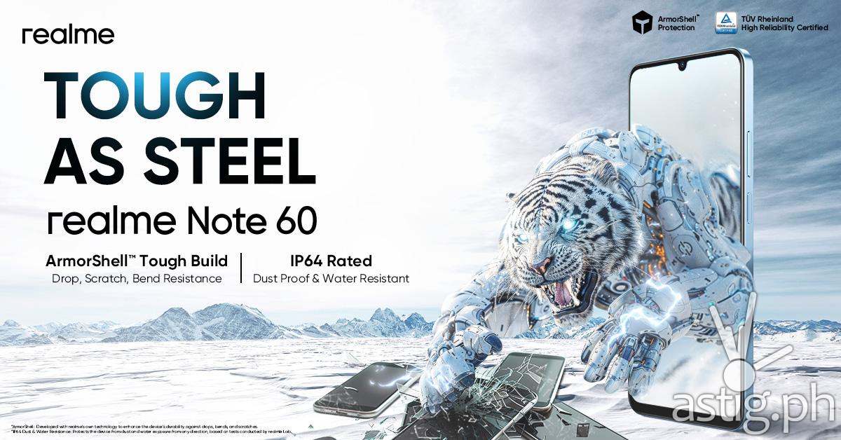 realme Note 60 is a durable entry level phone for only P4,999 – ASTIG ...