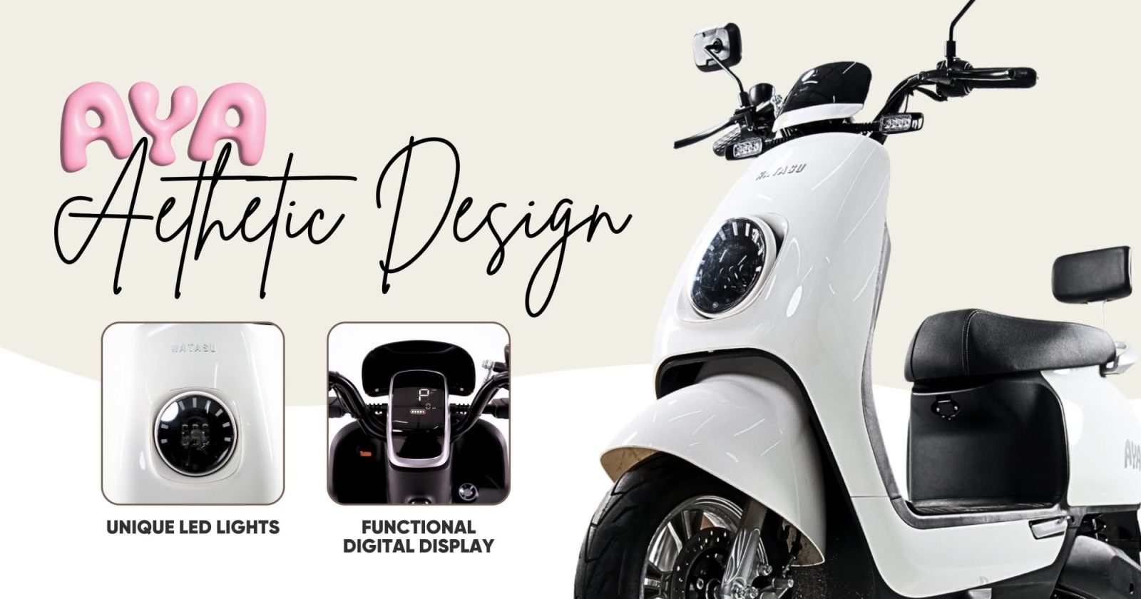 HATASU AYA ebike launches in the Philippines with retro design and free ...