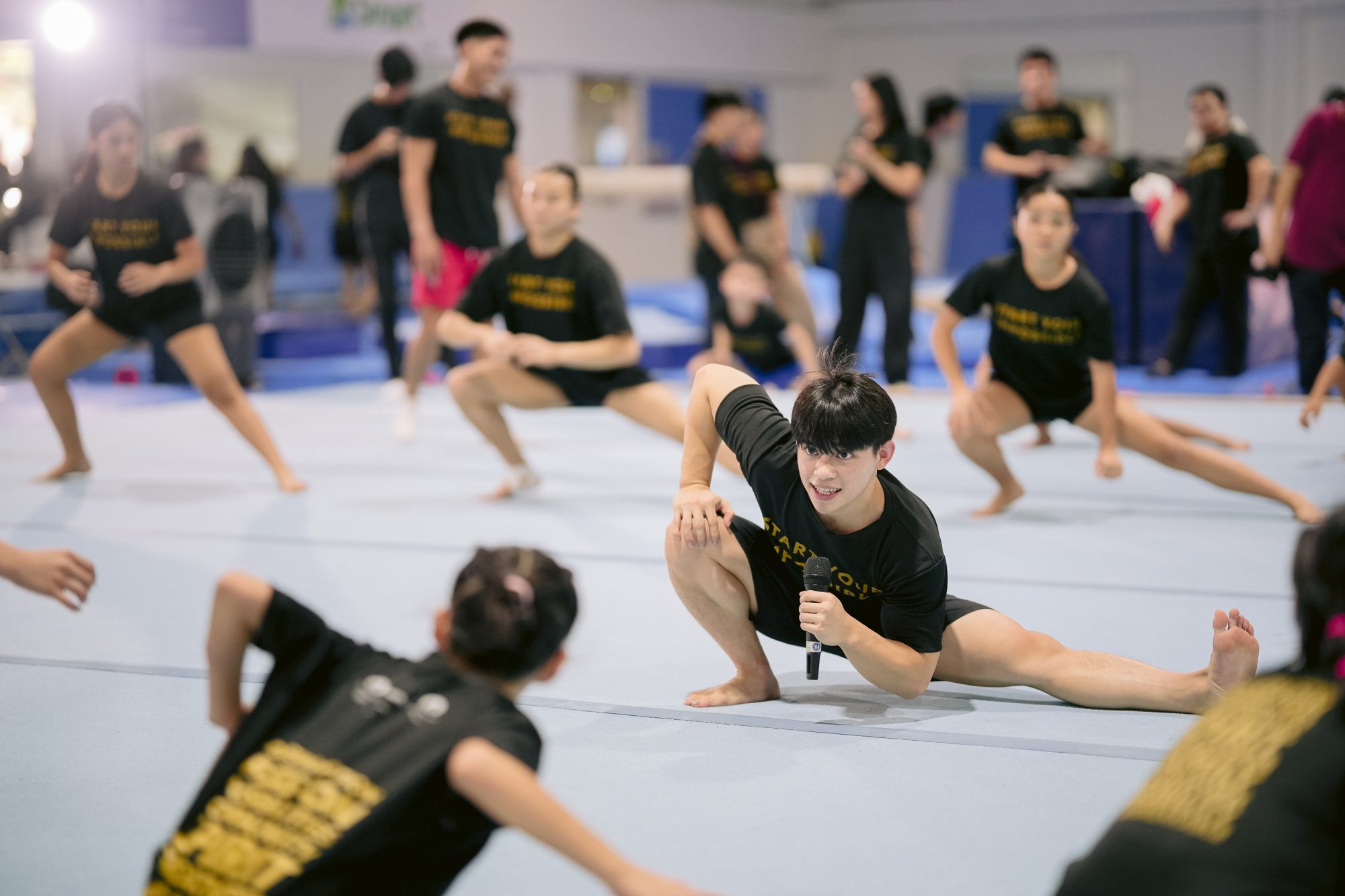 Carlos Yulo trains young Filipino gymnasts from Manila, Davao, and Cebu ...