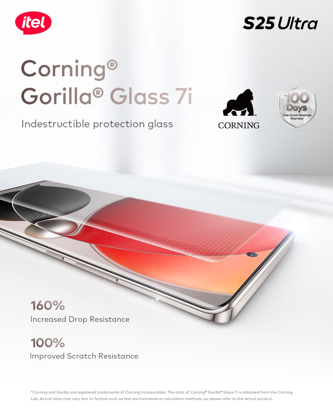 Corning Gorilla Glass 7i – itel S25 Ultra – ASTIG: Philippine News ...
