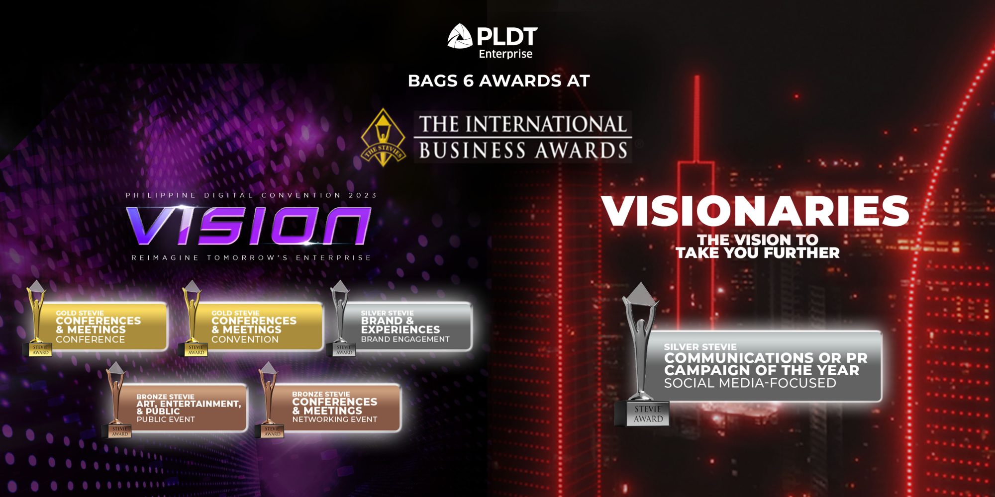 PLDT Enterprise wins six awards for PH Digicon 2023 and Visionaries campaign – ASTIG: Philippine ...