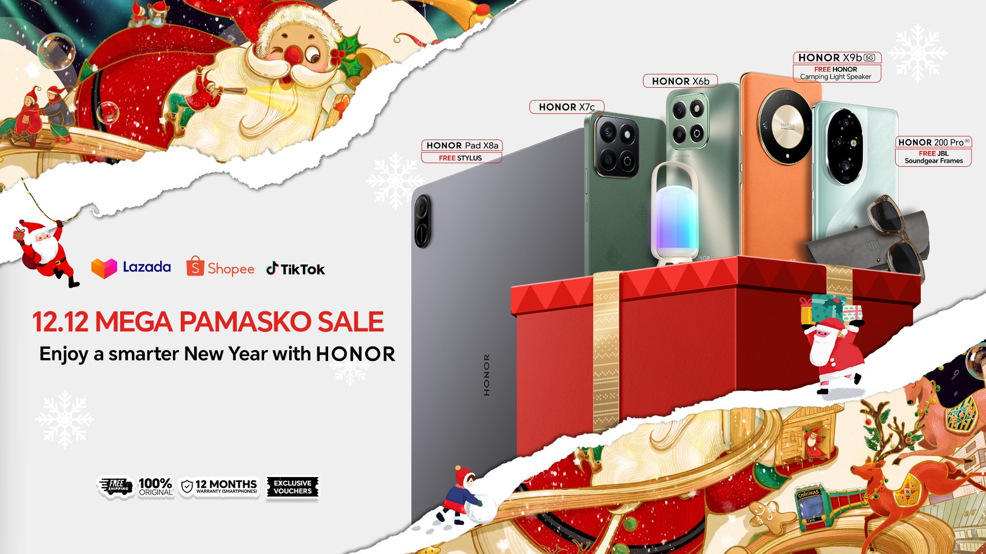 Up to 80% off HONOR gadgets in 12.12 Mega Pamasko Sale – ASTIG: Philippine News & Reviews