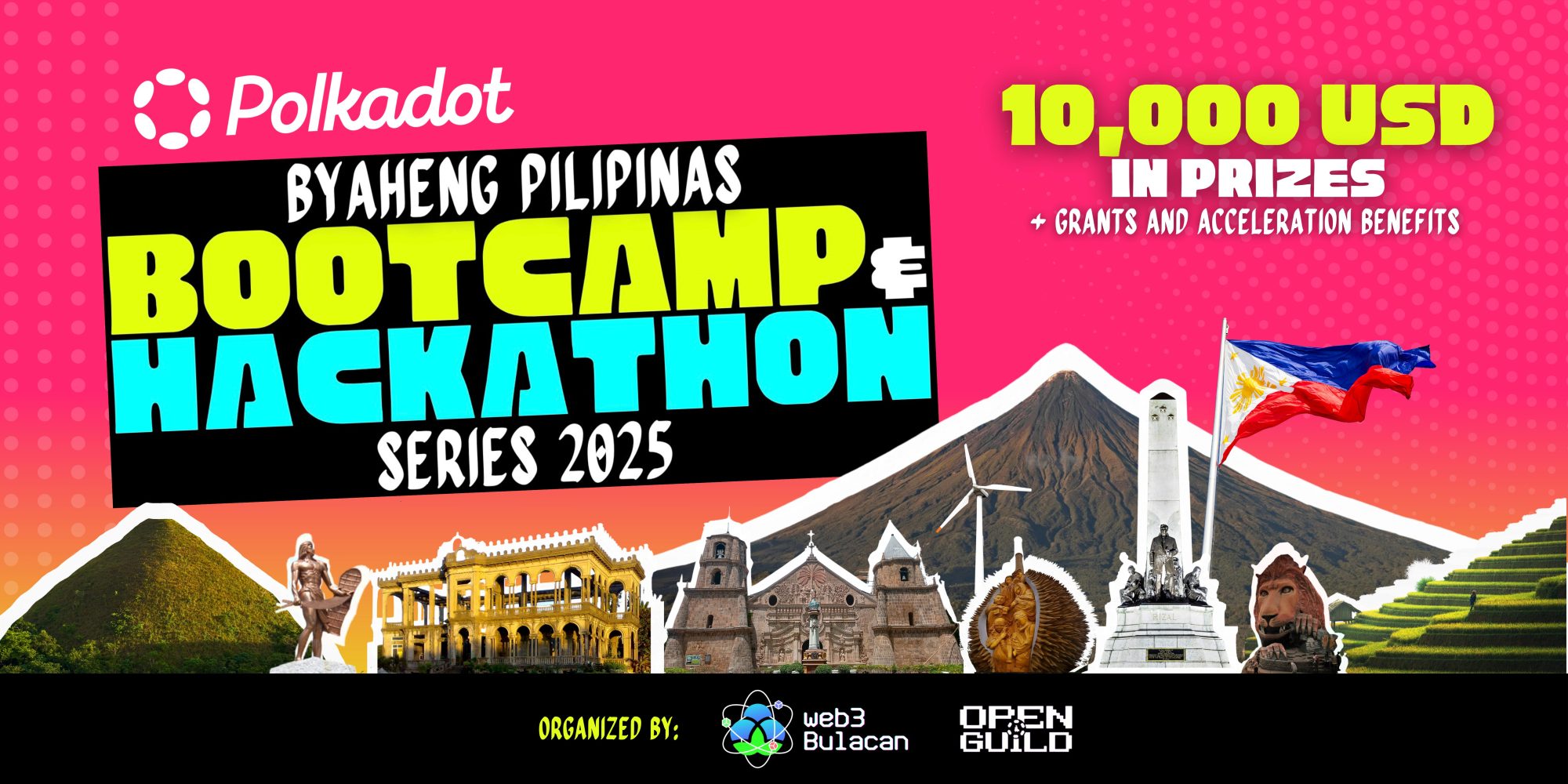 Over ₱500,000 prize pool at stake in Polkadot’s Byaheng Pilipinas, the ...