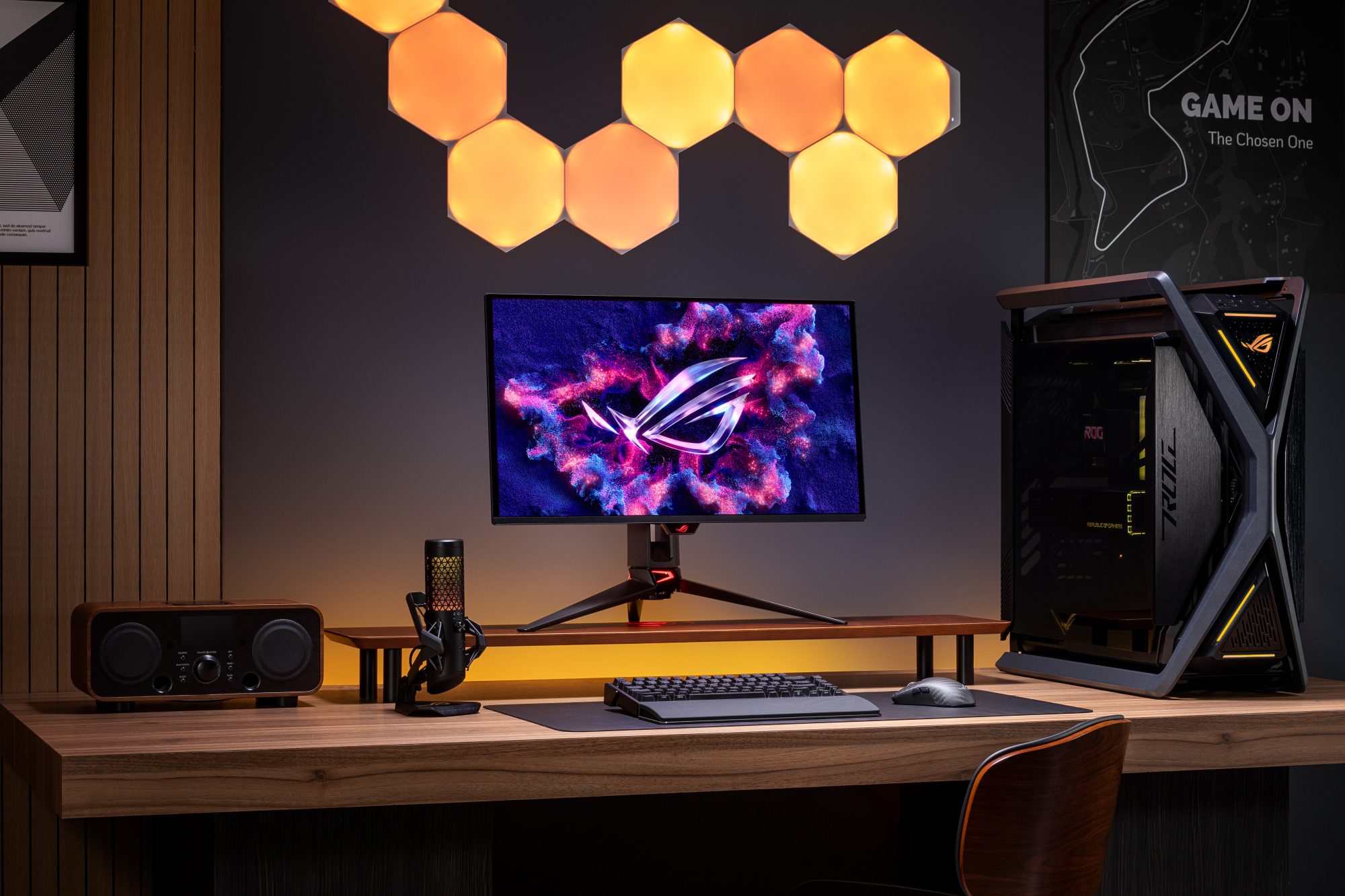 ROG Swift intros world’s first 27″ 4K OLED monitor with proximity ...