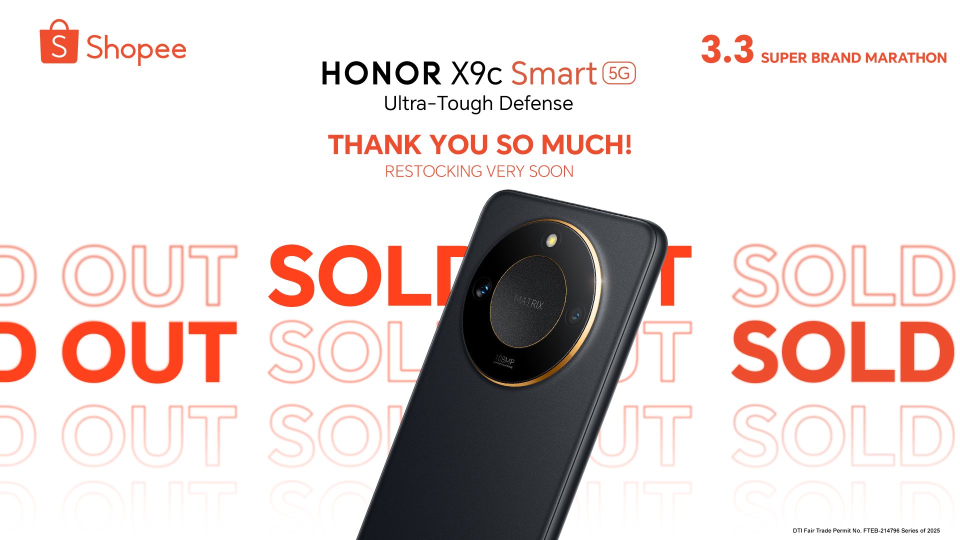 HONOR X9c Smart 5G sold out but it will return for only Php 10,799 this ...