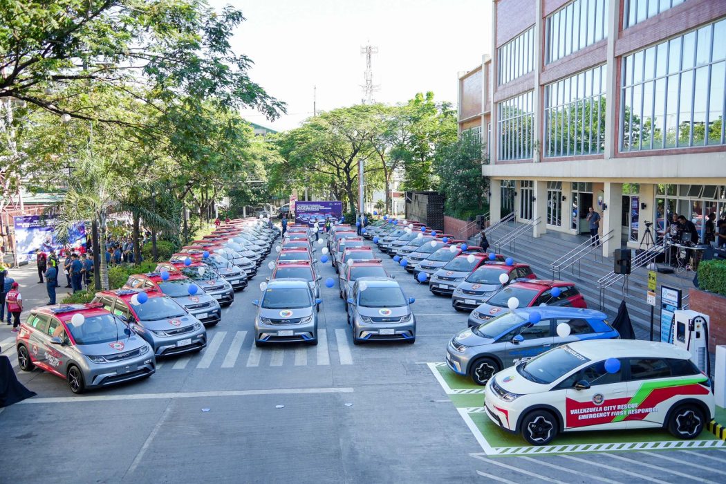Largest EV police fleet in the Philippines? Valenzuela City rolls out ...