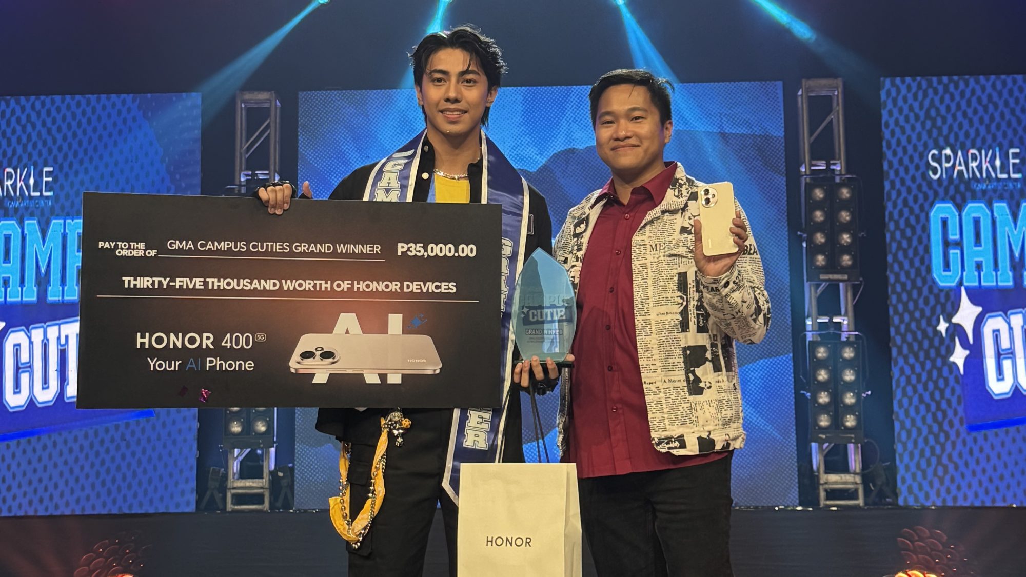 Mad Ramos beats 19 rivals to win GMA talent contract, HONOR devices ...