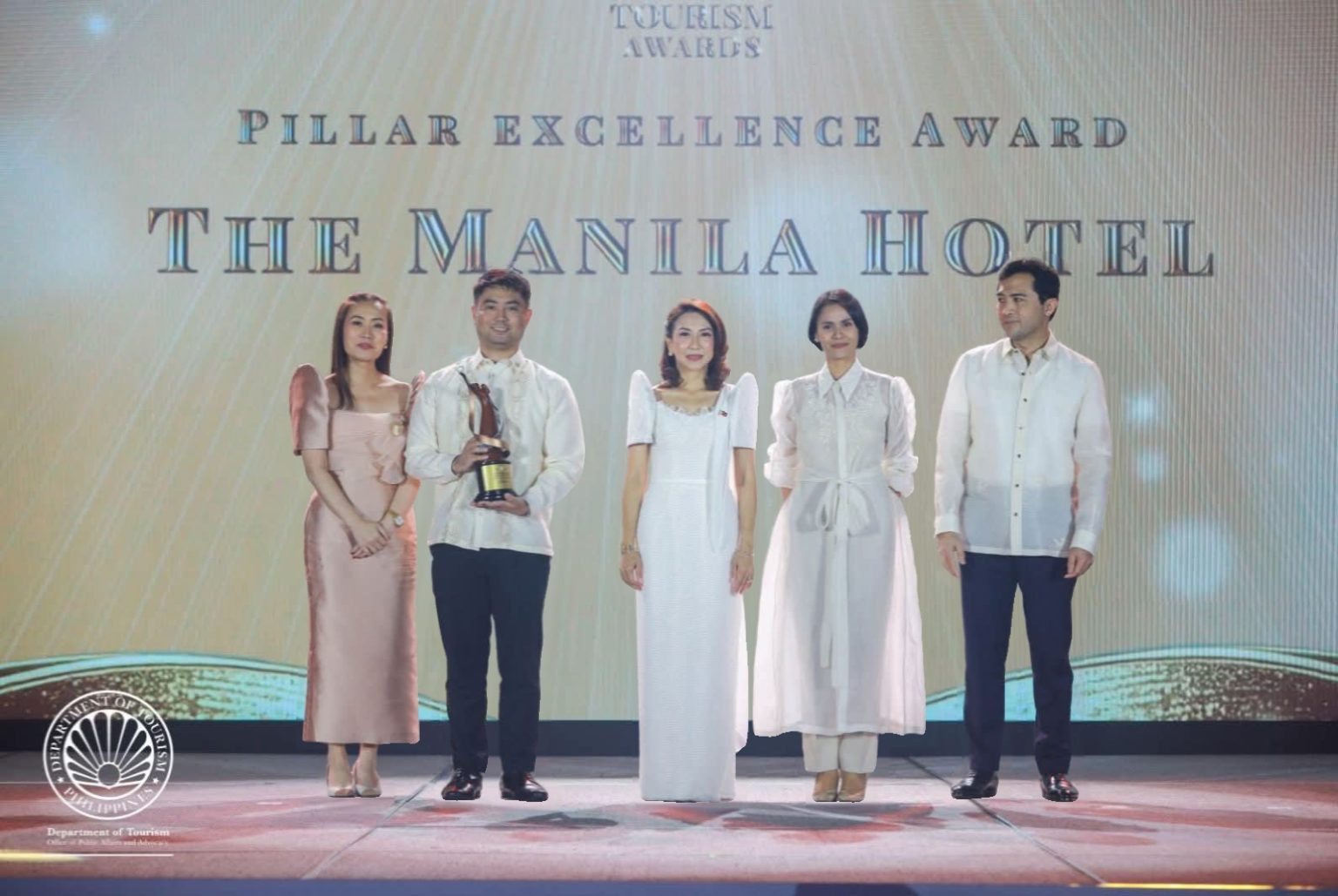The Manila Hotel Receives Tourism Pillar Excellence Award – ASTIG ...
