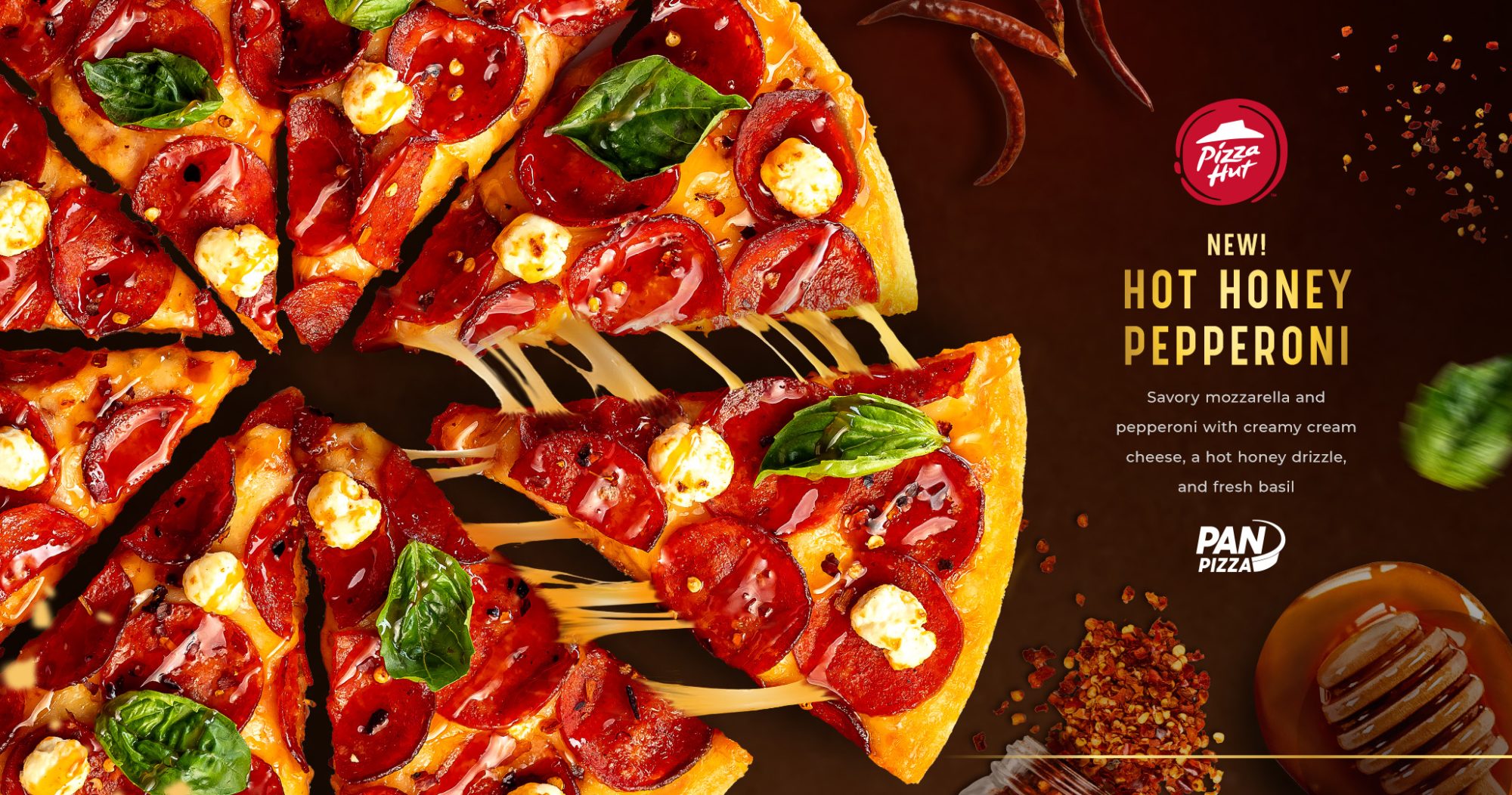 Pizza Hut’s Truffle Mushroom Crunch, Hot Honey Pepperoni pizzas are ...